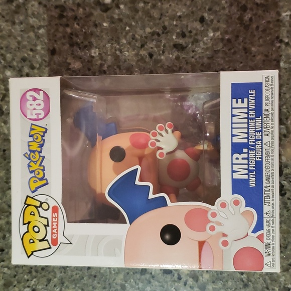 Funko | Toys | Funko Pop Mr Mime 582 Pokmon Original | Poshmark